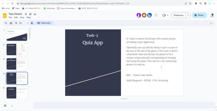 Amey Mahajan on LinkedIn: #syncinterns #webdevelopment #quizapp Amey Mahajan on LinkedIn: #syncinterns #webdevelopment #quizapp