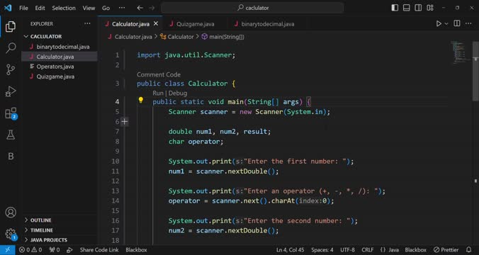 Completed Task1 with Java calculator | shubham sakpal posted on the ... Completed Task1 with Java calculator | shubham sakpal posted on the ...
