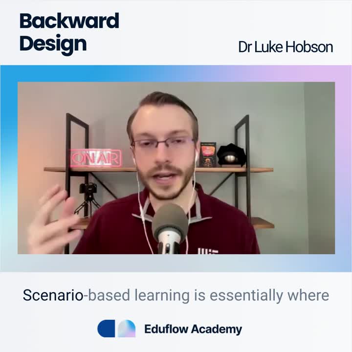 Eduflow on LinkedIn: Luke Hobson, EdD explains why instructional design ... Eduflow on LinkedIn: Luke Hobson, EdD explains why instructional design ...