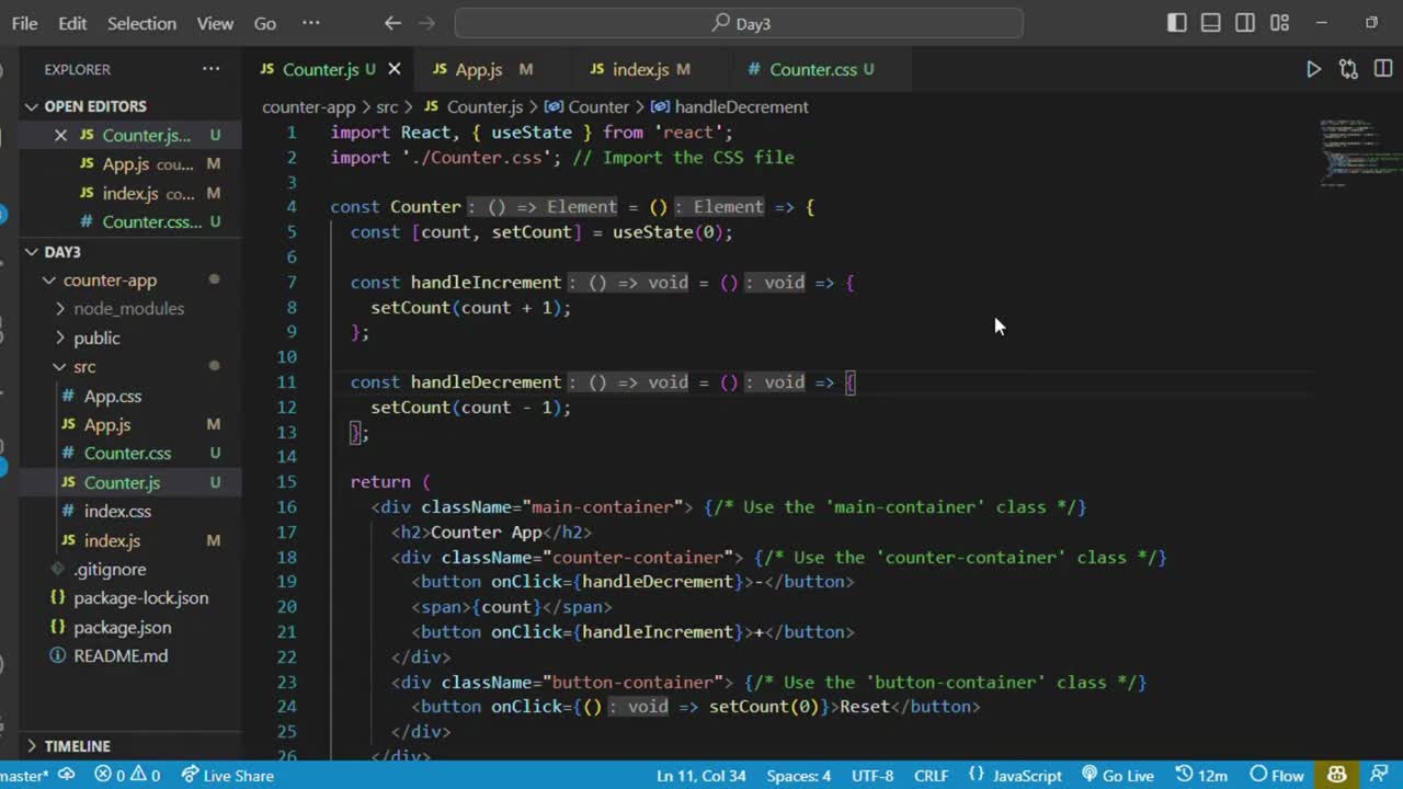 simran parmar on LinkedIn: #30daysofreactchallenge #react ... simran parmar on LinkedIn: #30daysofreactchallenge #react ...