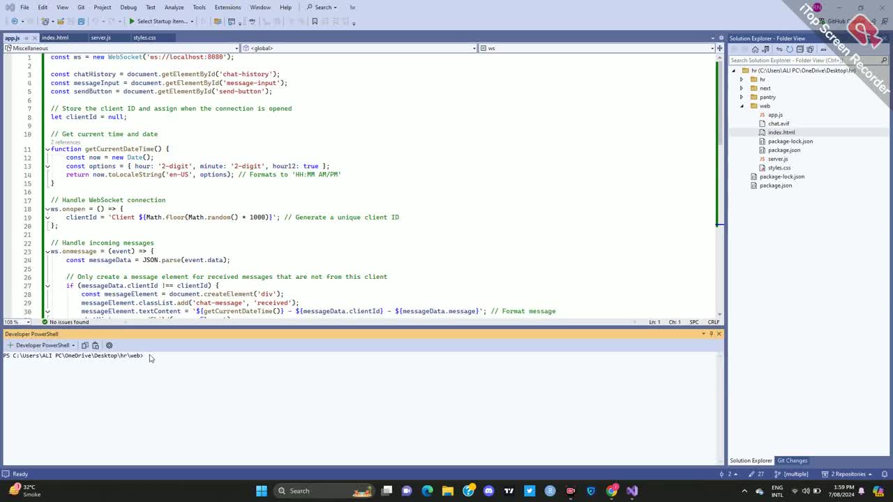 Rimsha Nisar on LinkedIn: #html #css #javascript #websocket # ... Rimsha Nisar on LinkedIn: #html #css #javascript #websocket # ...
