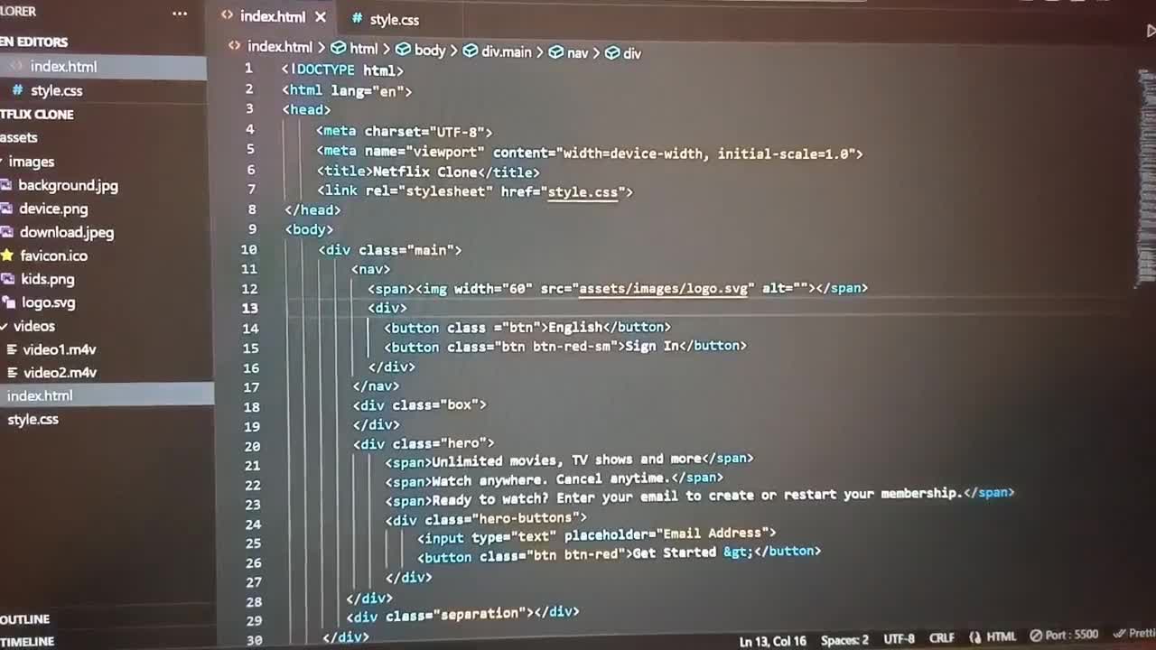 Anshika soni on LinkedIn: #bharatintern #webdevelopment #netflixclone Anshika soni on LinkedIn: #bharatintern #webdevelopment #netflixclone