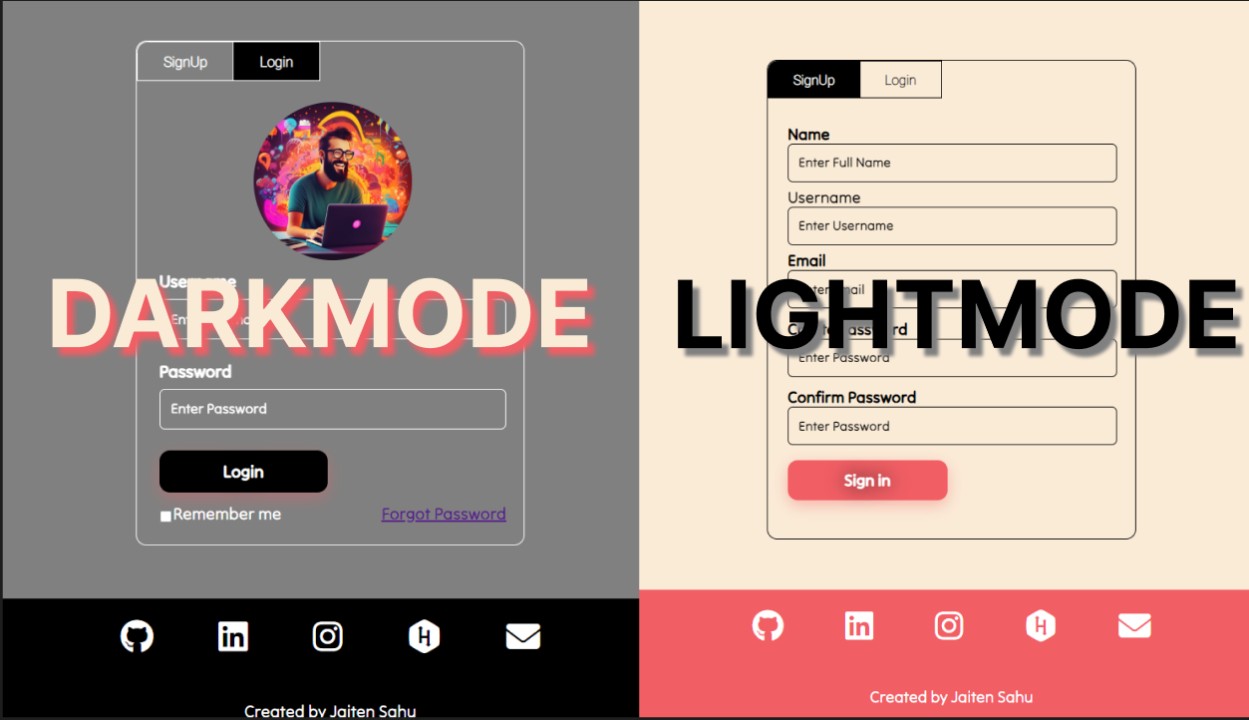 New project: Dark Mode page | Jaiten Sahu posted on the topic | LinkedIn New project: Dark Mode page | Jaiten Sahu posted on the topic | LinkedIn