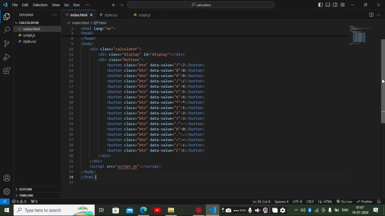 Created a calculator using HTML, CSS, and JavaScript | Yuhanncia Mary S ... Created a calculator using HTML, CSS, and JavaScript | Yuhanncia Mary S ...