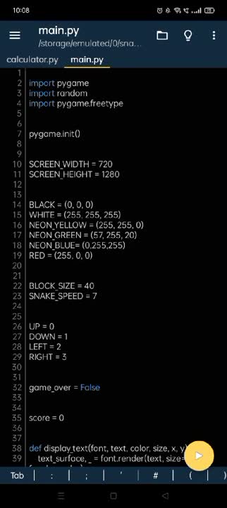 Sachin Ram ES on LinkedIn: #python #gamedevelopment #programming Sachin Ram ES on LinkedIn: #python #gamedevelopment #programming
