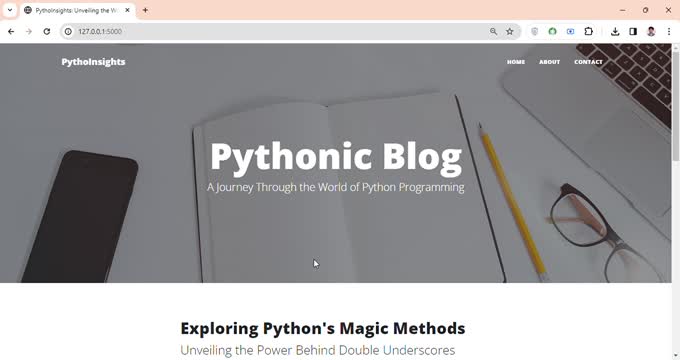 Subhash Jadhav on LinkedIn: #100daysofcode #flask #bootstrap # ... Subhash Jadhav on LinkedIn: #100daysofcode #flask #bootstrap # ...