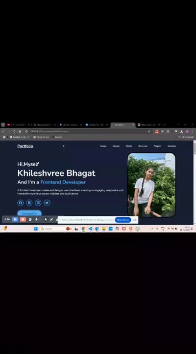 Khileshvree Bhagat on LinkedIn: #html #css #frontend Khileshvree Bhagat on LinkedIn: #html #css #frontend