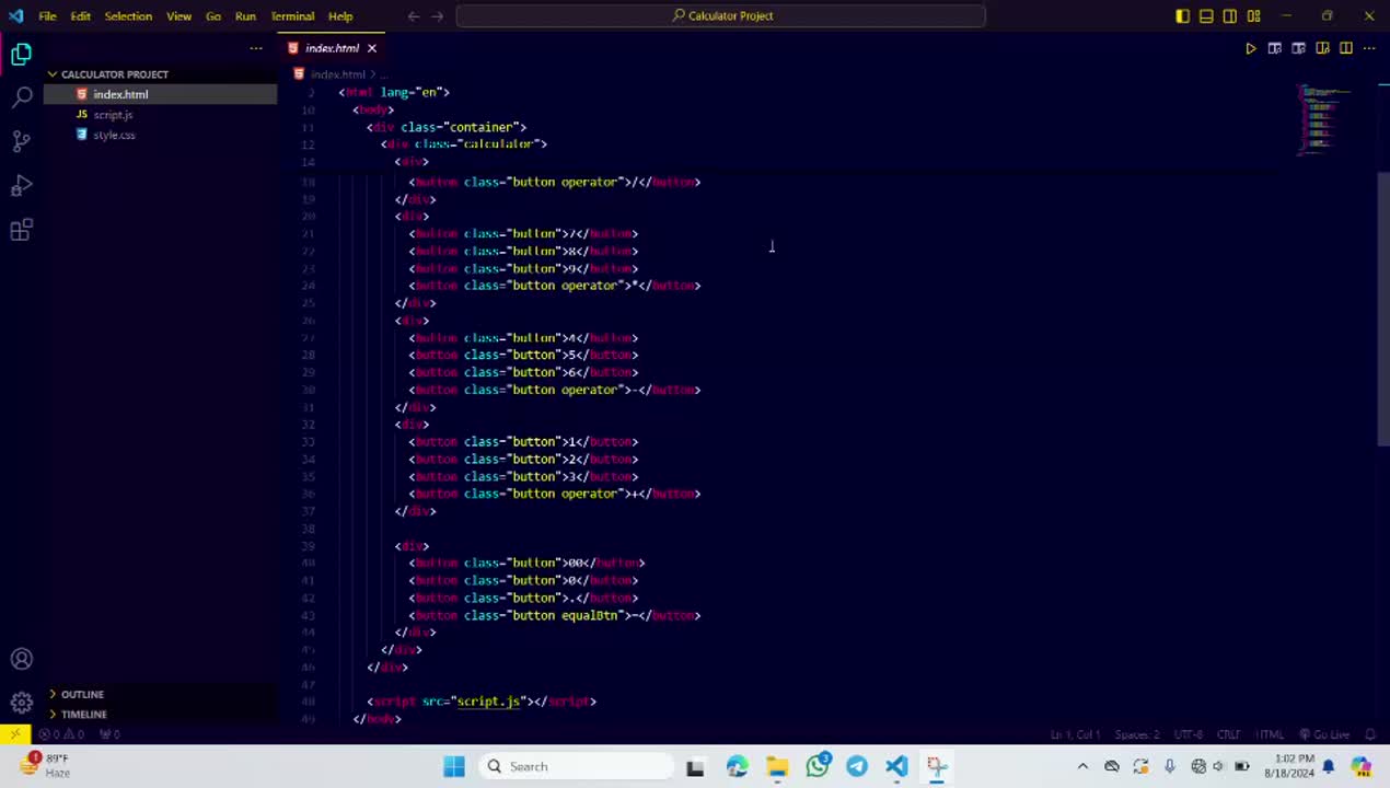Completed Calculator project with Codsoft | Kuldeep Soni posted on the ... Completed Calculator project with Codsoft | Kuldeep Soni posted on the ...