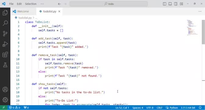 Himanshu Yadav on LinkedIn: CodSoft To-Do-List using python code Himanshu Yadav on LinkedIn: CodSoft To-Do-List using python code