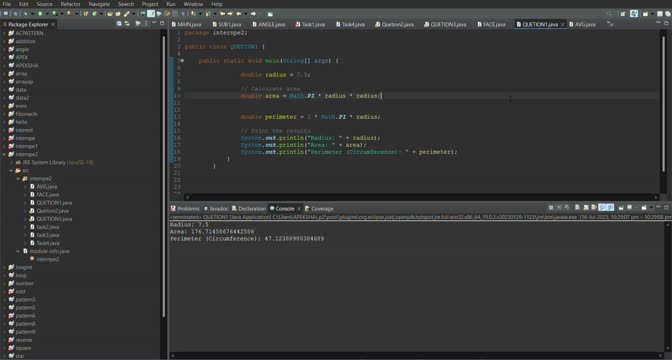 Apeksha Patil on LinkedIn: #javaprogramming #internpe Apeksha Patil on LinkedIn: #javaprogramming #internpe