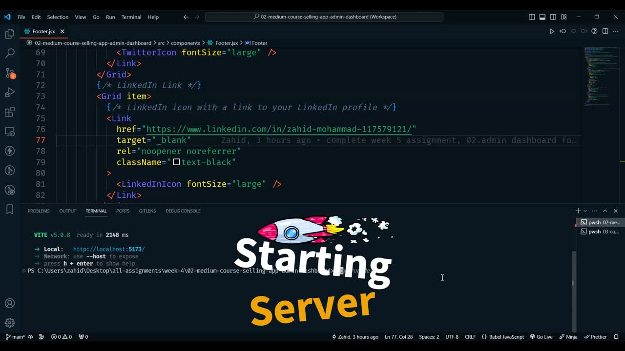 Zahid Mohammad on LinkedIn: #reactjs #reactrouter #materialui #tailwindcss Zahid Mohammad on LinkedIn: #reactjs #reactrouter #materialui #tailwindcss
