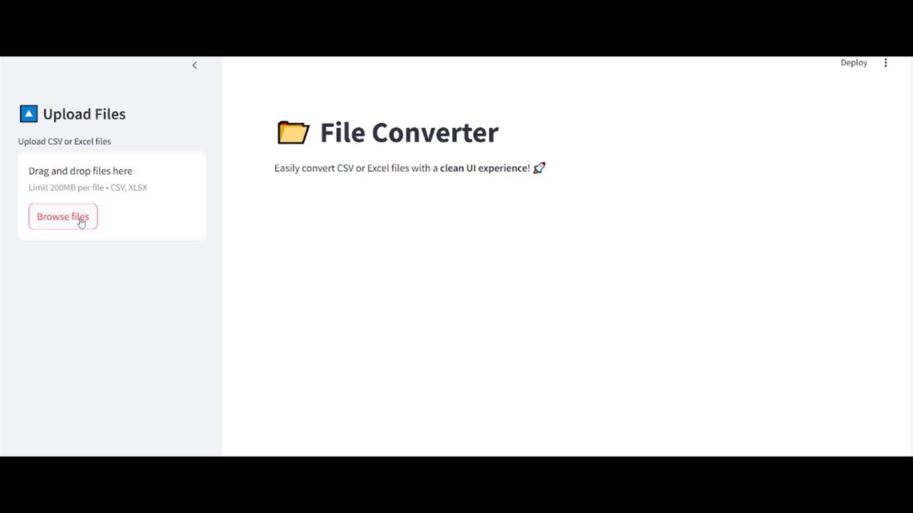 #giaic #python #streamlit #growthmindset #fileconverter #csvtoexcel ... #giaic #python #streamlit #growthmindset #fileconverter #csvtoexcel ...