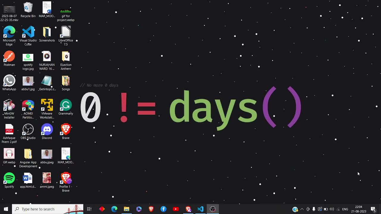 Ashfaque Mustaque on LinkedIn: #internship #cplusplus #codingjourney # ... Ashfaque Mustaque on LinkedIn: #internship #cplusplus #codingjourney # ...