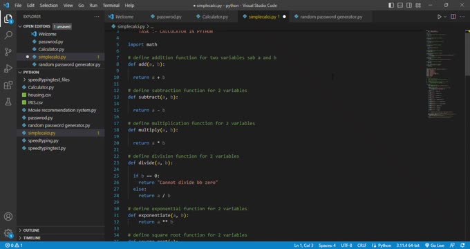 Completed a Python project at CodeClause! | Harshita Gaikwad posted on ... Completed a Python project at CodeClause! | Harshita Gaikwad posted on ...
