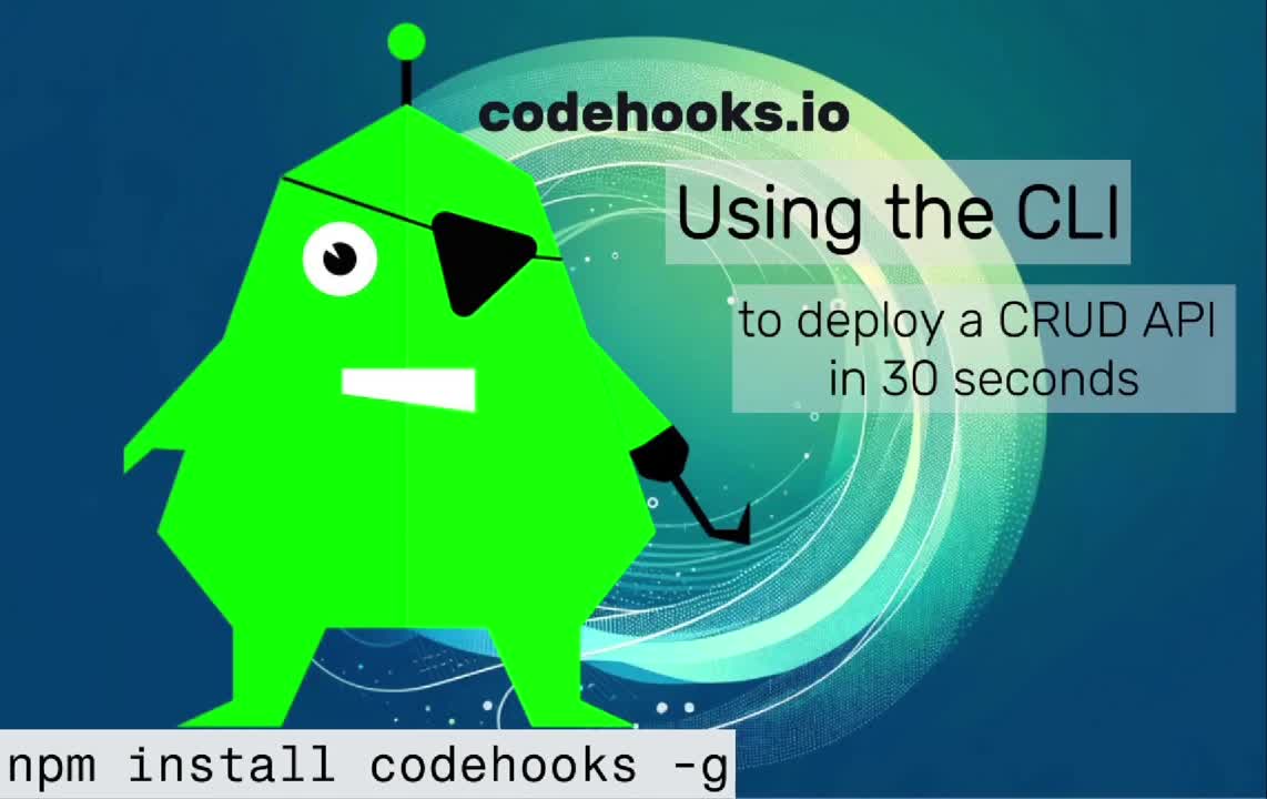 Codehooks AS on LinkedIn: How to create a crud API in 30 seconds using ... Codehooks AS on LinkedIn: How to create a crud API in 30 seconds using ...