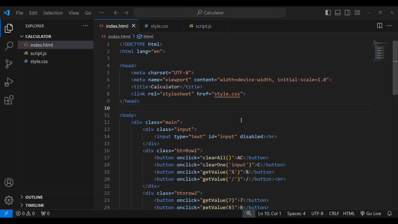 Creating a calculator with HTML, CSS, and JavaScript is a fantastic way ... Creating a calculator with HTML, CSS, and JavaScript is a fantastic way ...