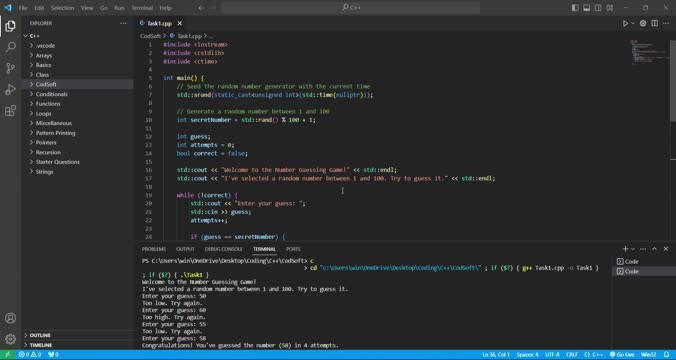 Srishti Malhotra on LinkedIn: #cplusplus #programminginternship # ... Srishti Malhotra on LinkedIn: #cplusplus #programminginternship # ...