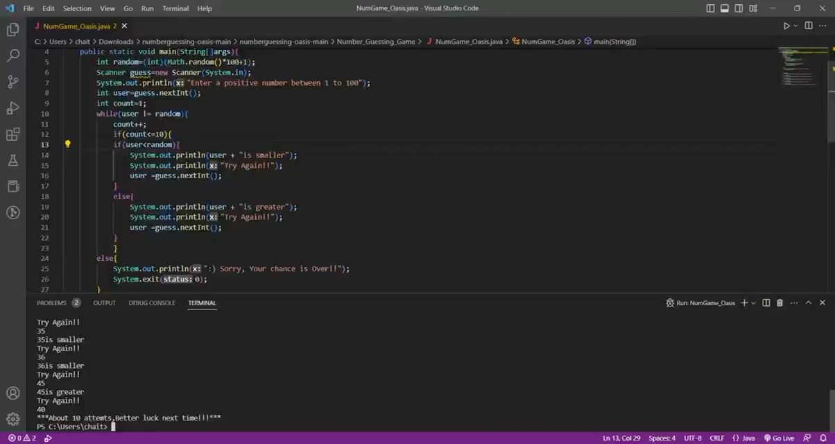 Piyush Nagdeote on LinkedIn: #java #oasisinfobyte #internship # ... Piyush Nagdeote on LinkedIn: #java #oasisinfobyte #internship # ...