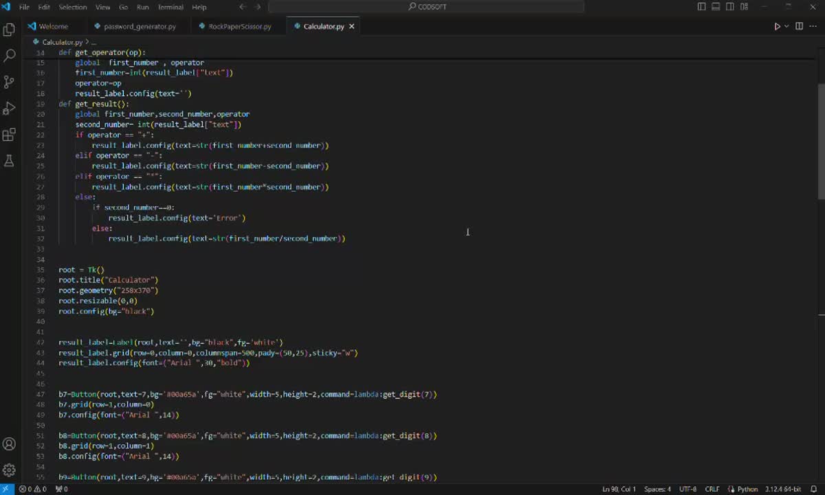 Akash Shukla on LinkedIn: #codsoft #internship #python #calculator Akash Shukla on LinkedIn: #codsoft #internship #python #calculator