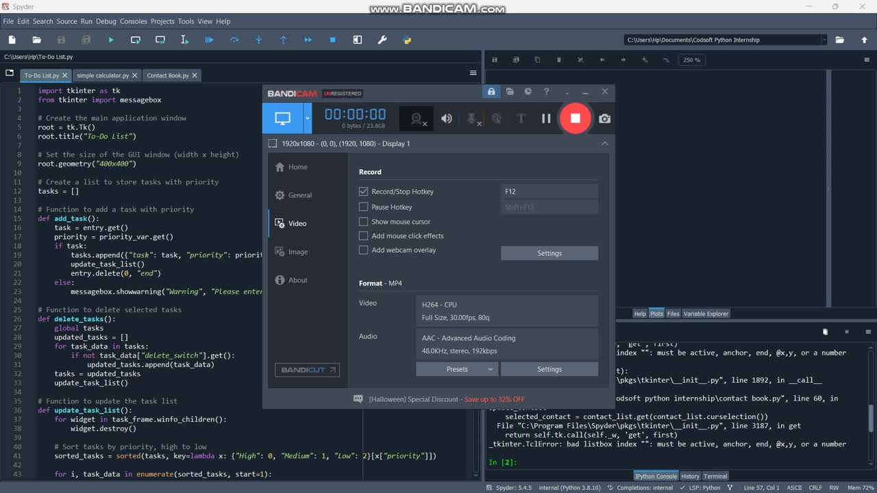 Ayon Biswas on LinkedIn: #codsoft #pythonprogramming #python Ayon Biswas on LinkedIn: #codsoft #pythonprogramming #python