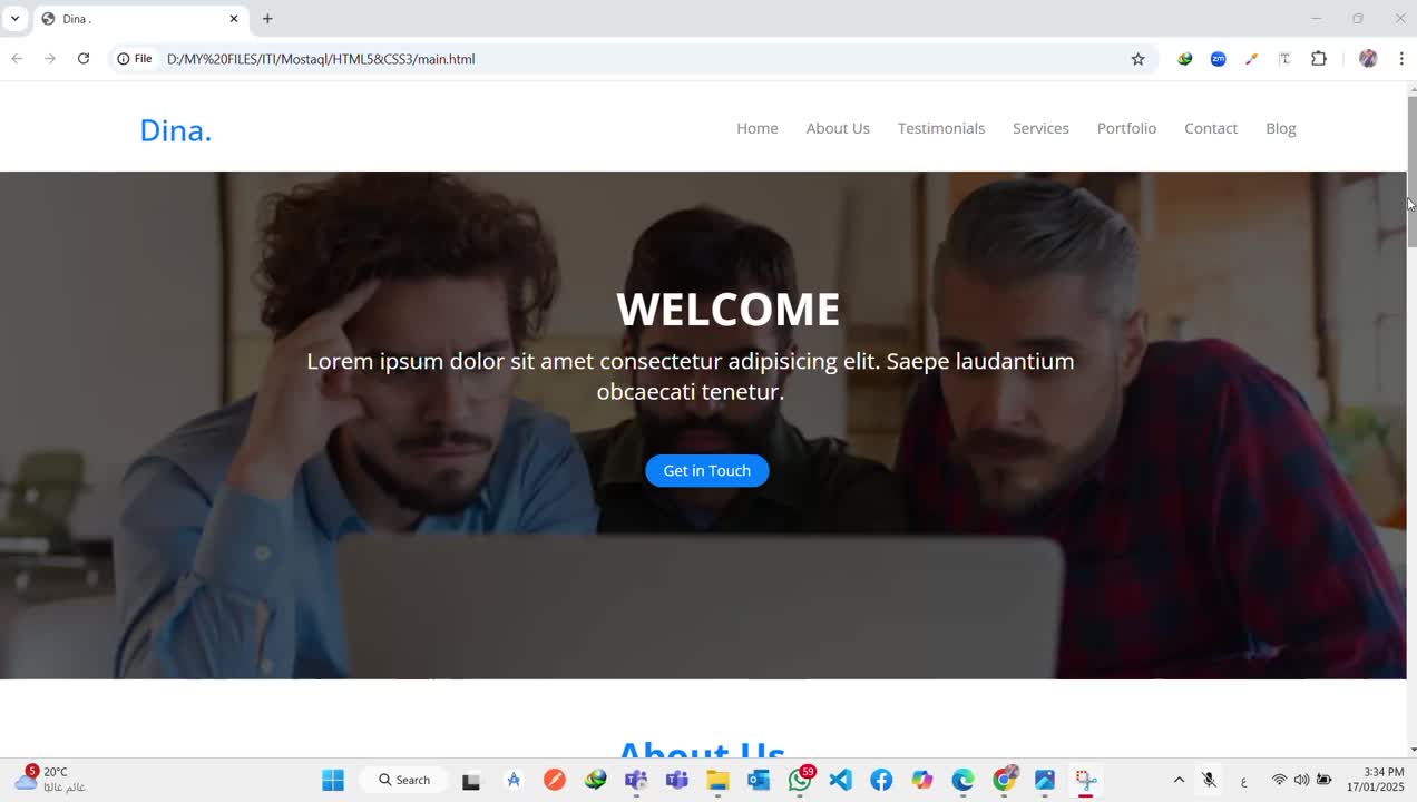 Dina Ali on LinkedIn: #webdevelopment #html5 #css3 #responsivedesign # ... Dina Ali on LinkedIn: #webdevelopment #html5 #css3 #responsivedesign # ...