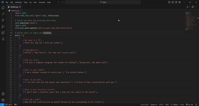 Prathyusha Yekamba on LinkedIn: #python #chatbot #nltk # ... Prathyusha Yekamba on LinkedIn: #python #chatbot #nltk # ...