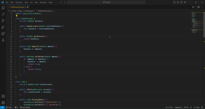 Refining ATM system interface with CodSoft | Isha Patil posted on the ... Refining ATM system interface with CodSoft | Isha Patil posted on the ...