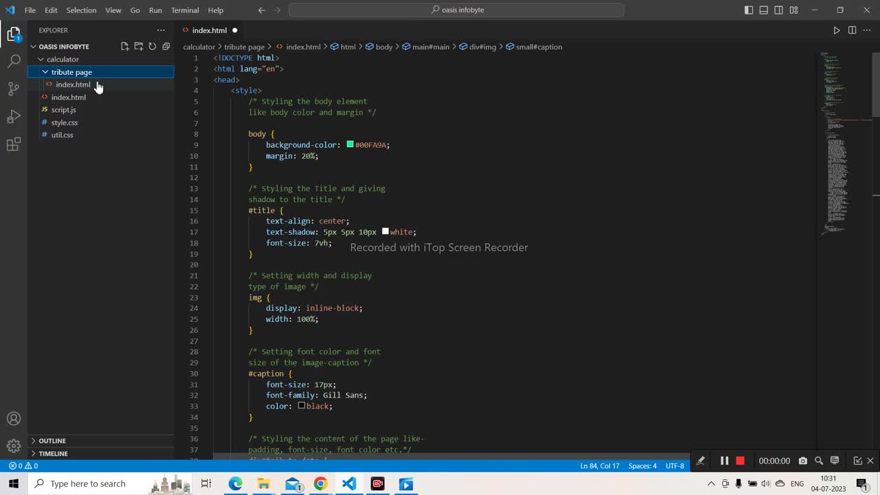Gargi Singh on LinkedIn: #task3 #oasisinfobyte #html #css #internship # ... Gargi Singh on LinkedIn: #task3 #oasisinfobyte #html #css #internship # ...