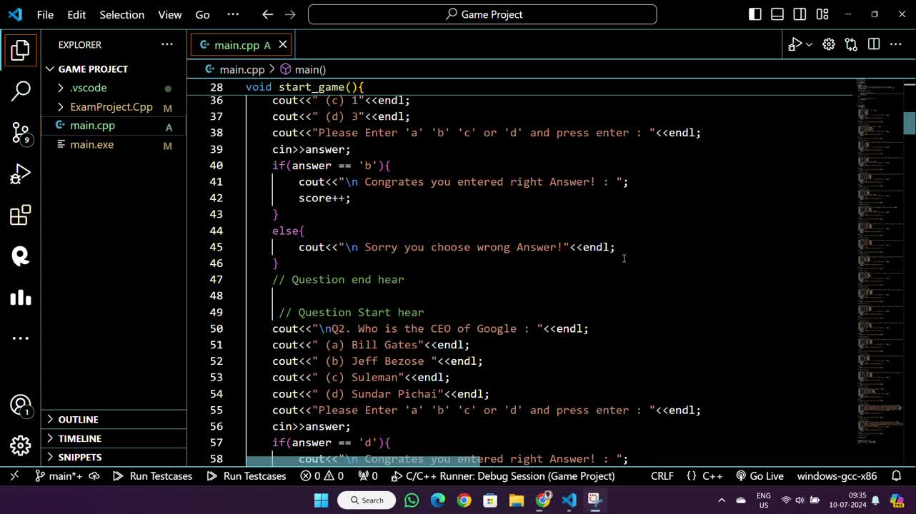Abhishek Verma on LinkedIn: #cpp #programming #project #quizgame # ... Abhishek Verma on LinkedIn: #cpp #programming #project #quizgame # ...