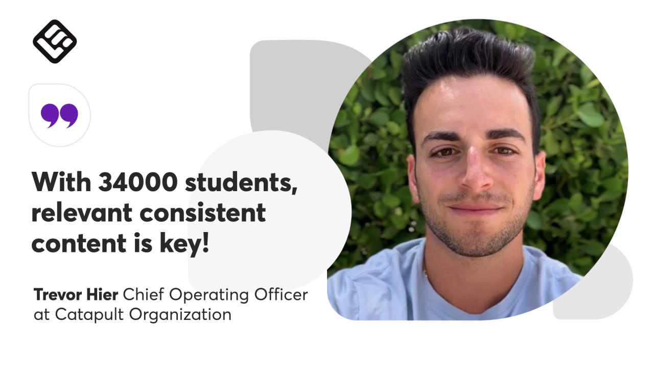 Draguta Dan-Ioan on LinkedIn: LearnWorlds | Trevor Hier from Catapult ... Draguta Dan-Ioan on LinkedIn: LearnWorlds | Trevor Hier from Catapult ...
