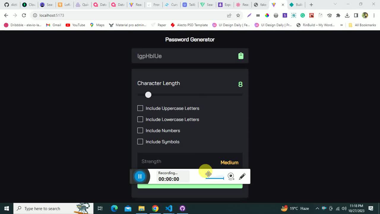 How to create password generator app with React JS | Adarsh Sharma ... How to create password generator app with React JS | Adarsh Sharma ...