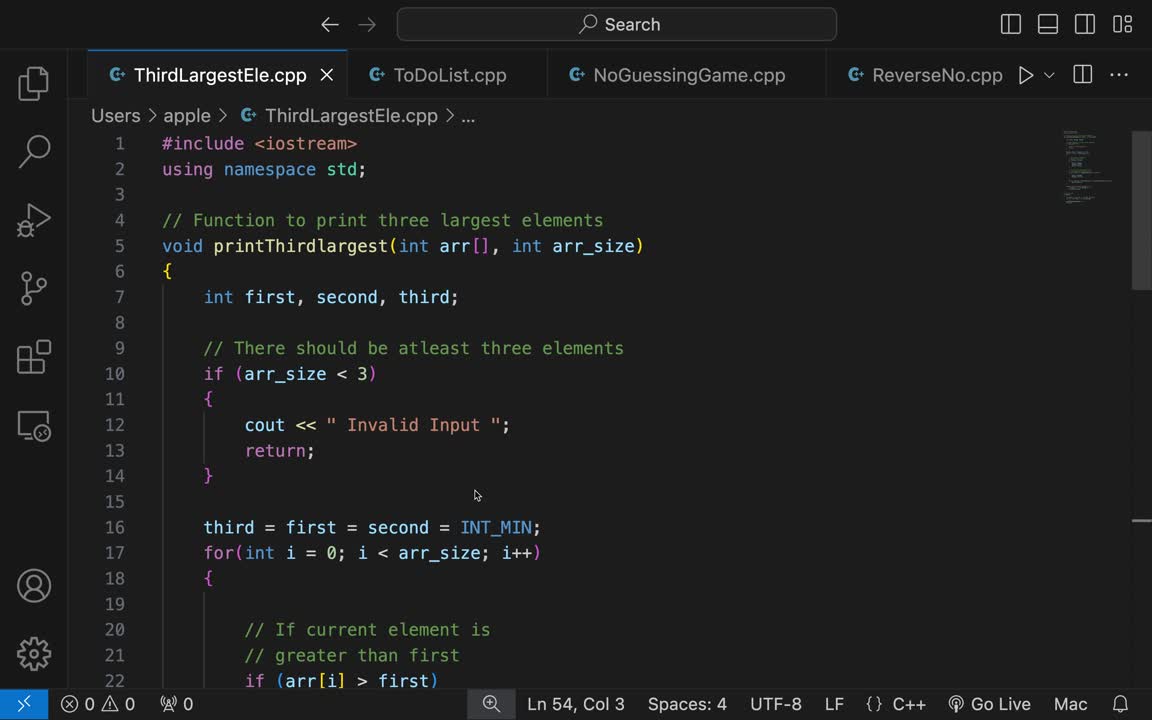 Aryan Pathak on LinkedIn: #100daysofcodechallenge #coding #arrays # ... Aryan Pathak on LinkedIn: #100daysofcodechallenge #coding #arrays # ...