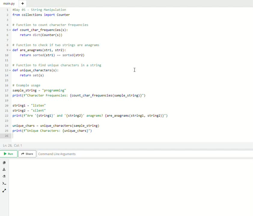 Vignesh M on LinkedIn: #codingchallenge #stringmanipulation # ... Vignesh M on LinkedIn: #codingchallenge #stringmanipulation # ...
