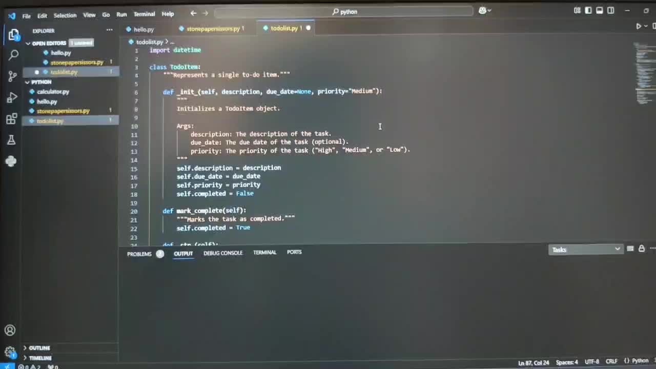 Khushi Kumari on LinkedIn: #python #todolist #coding #software # ... Khushi Kumari on LinkedIn: #python #todolist #coding #software # ...