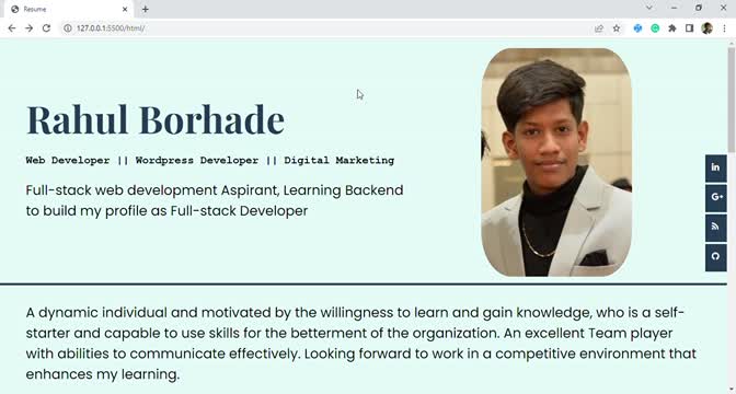 Rahul Borhade on LinkedIn: #webdevelopment #html #css #javascript # ... Rahul Borhade on LinkedIn: #webdevelopment #html #css #javascript # ...