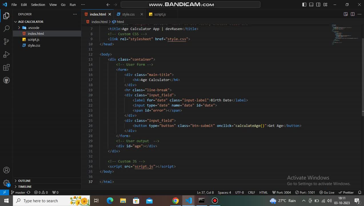Deepak Kumar Jena on LinkedIn: #task4 #codealpha #coding #internship # ... Deepak Kumar Jena on LinkedIn: #task4 #codealpha #coding #internship # ...