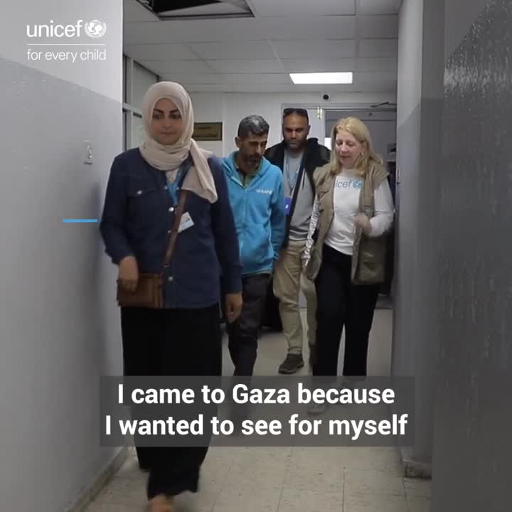 Well done Catherine Russel. It is critical that as UNICEF ED you are in ... Well done Catherine Russel. It is critical that as UNICEF ED you are in ...
