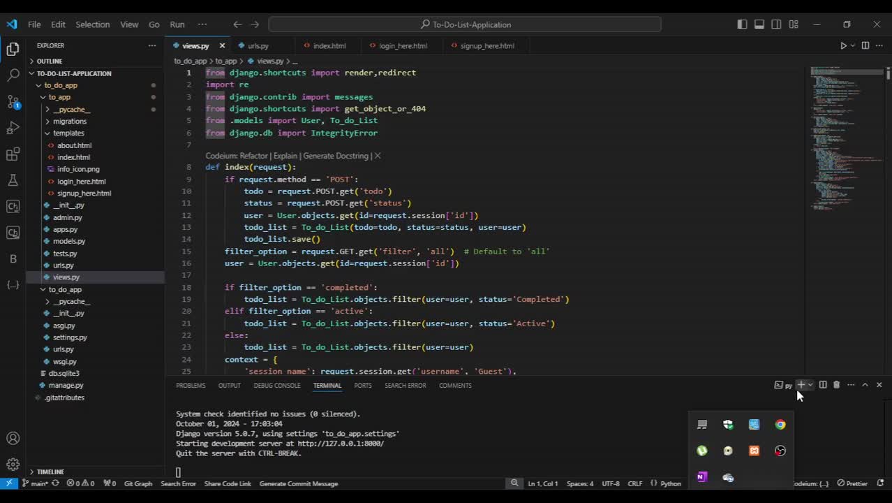 Shoaib Naqvi on LinkedIn: #django #webdevelopment #todolist #todoapp # ... Shoaib Naqvi on LinkedIn: #django #webdevelopment #todolist #todoapp # ...