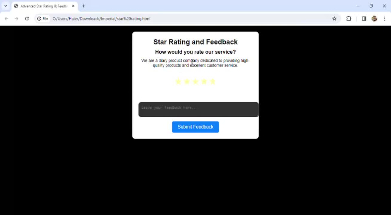 Introducing StarRater: Boost Your Feedback Experience | Saba Owais ... Introducing StarRater: Boost Your Feedback Experience | Saba Owais ...