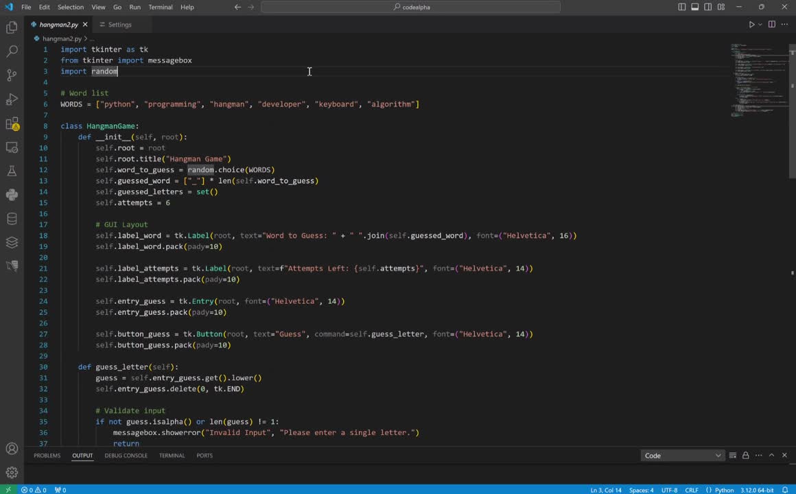 Piyush Singh on LinkedIn: Hangman Game: A GUI-Based Python Project I ... Piyush Singh on LinkedIn: Hangman Game: A GUI-Based Python Project I ...