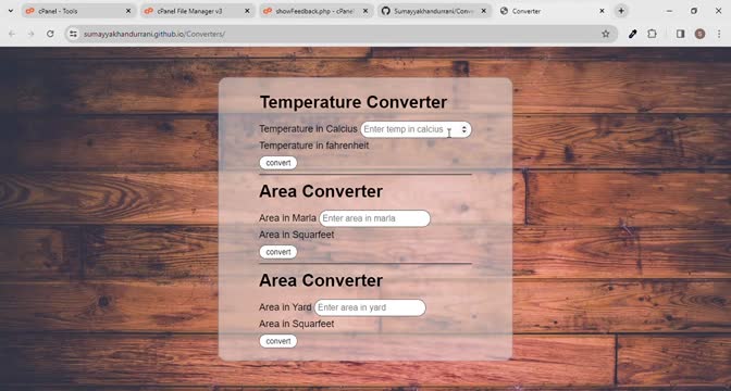 Created a converter with HTML, CSS, and JavaScript | Sumayya Khan ... Created a converter with HTML, CSS, and JavaScript | Sumayya Khan ...