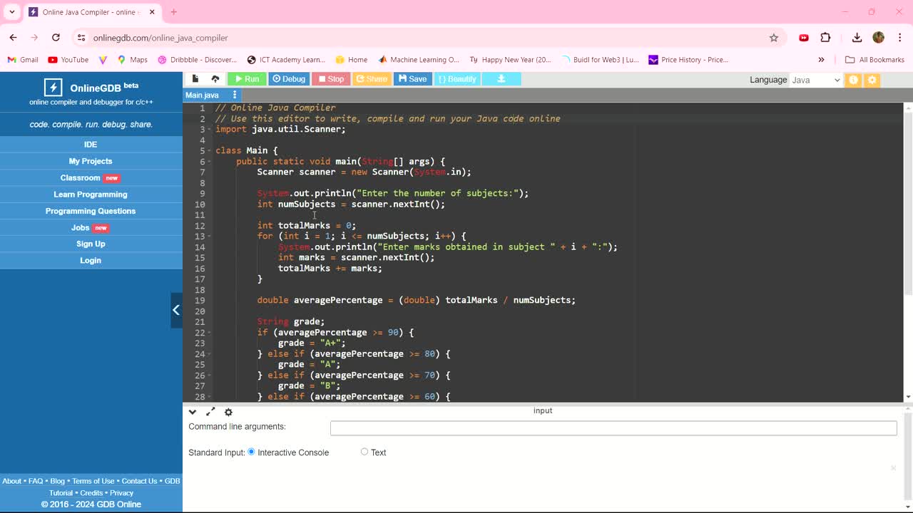 Deepak Sidhardh on LinkedIn: #javaprogramming #codsoft #challengeaccepted Deepak Sidhardh on LinkedIn: #javaprogramming #codsoft #challengeaccepted