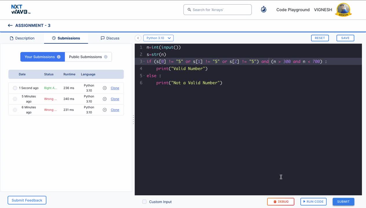 VIGNESH R on LinkedIn: #nxtwave #ccbp #python #programming #backend # ... VIGNESH R on LinkedIn: #nxtwave #ccbp #python #programming #backend # ...