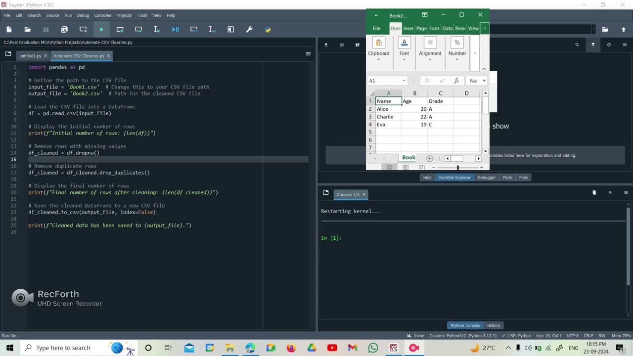 Neetesh Jain on LinkedIn: #python #automation #csv #datascience # ... Neetesh Jain on LinkedIn: #python #automation #csv #datascience # ...