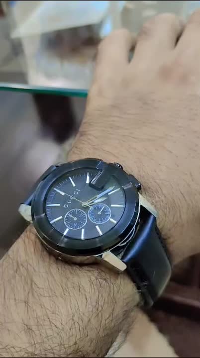 Aiza Bilal on LinkedIn: *GUCCI* Men's G-Chrono *Model: YA101205 ... Aiza Bilal on LinkedIn: *GUCCI* Men's G-Chrono *Model: YA101205 ...