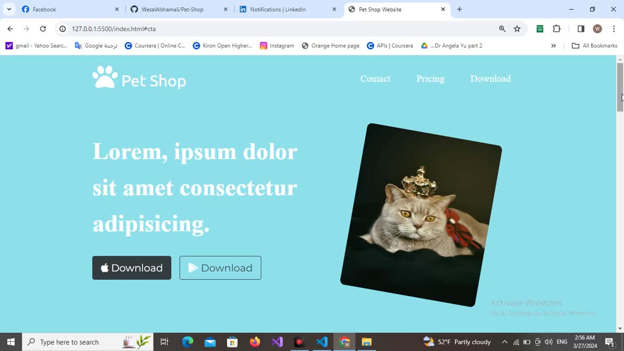 Wesal Alshamali on LinkedIn: #html #css #bootstrap #webdevelopment # ... Wesal Alshamali on LinkedIn: #html #css #bootstrap #webdevelopment # ...