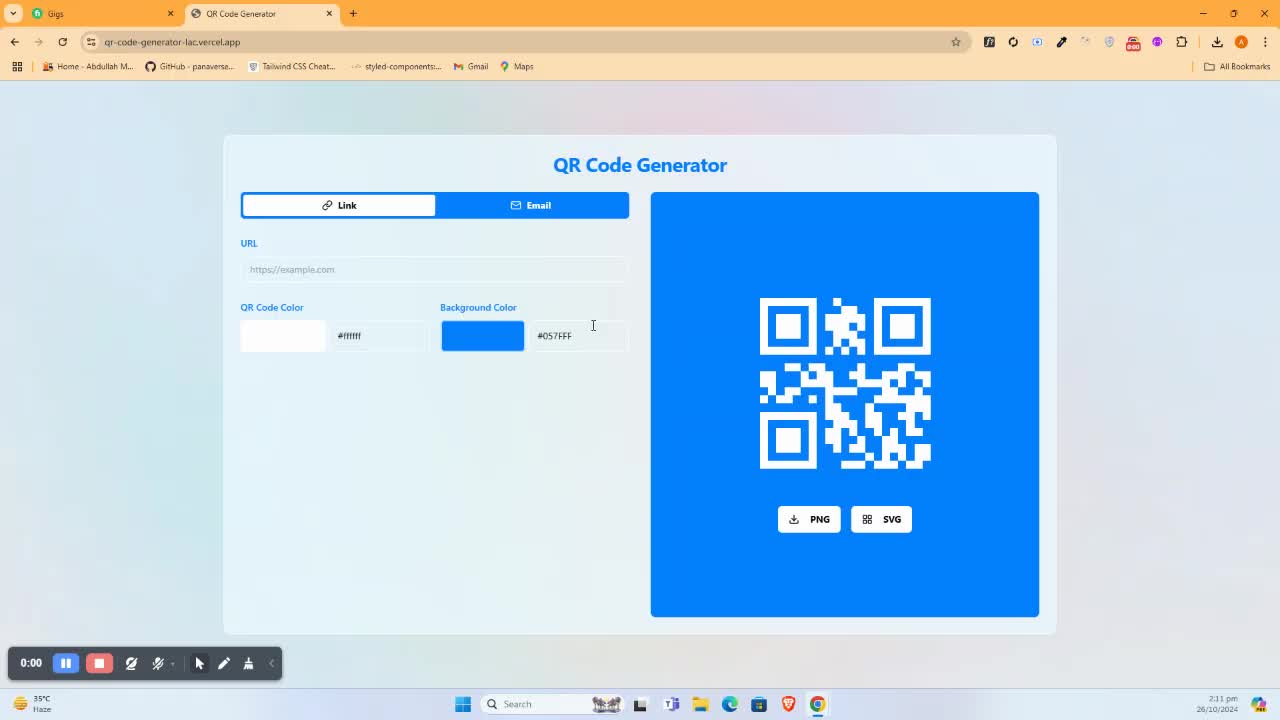 Abdul Ali Soomro on LinkedIn: #nextjs #tailwindcss #qrcodegenerator # ... Abdul Ali Soomro on LinkedIn: #nextjs #tailwindcss #qrcodegenerator # ...