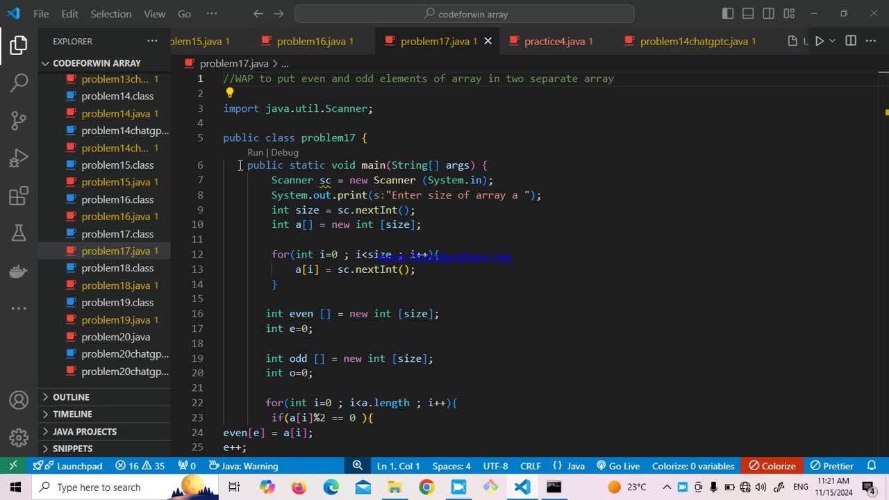 #codingchallenge #java #dsa #datastructure #algorithm… | Prashant Dewangan #codingchallenge #java #dsa #datastructure #algorithm… | Prashant Dewangan