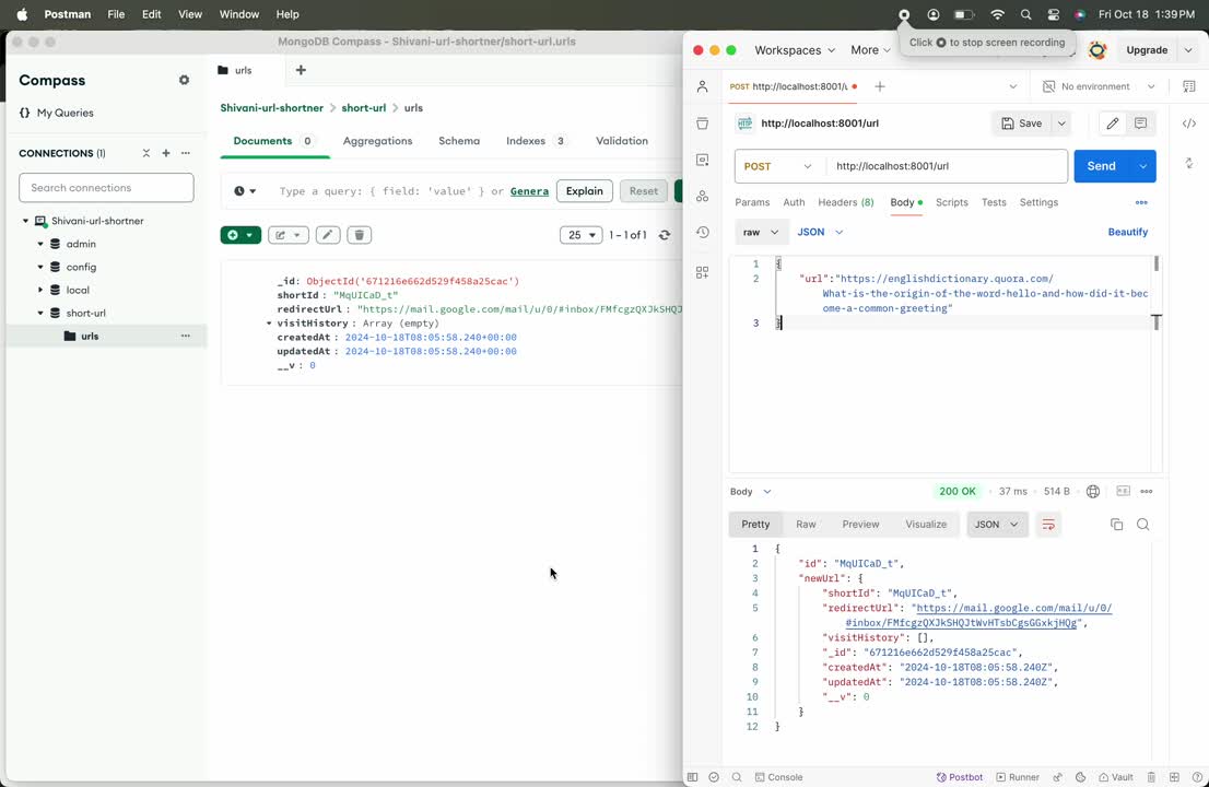 Shivani guleria on LinkedIn: #nodejs #webdevelopment #urlshortener # ... Shivani guleria on LinkedIn: #nodejs #webdevelopment #urlshortener # ...