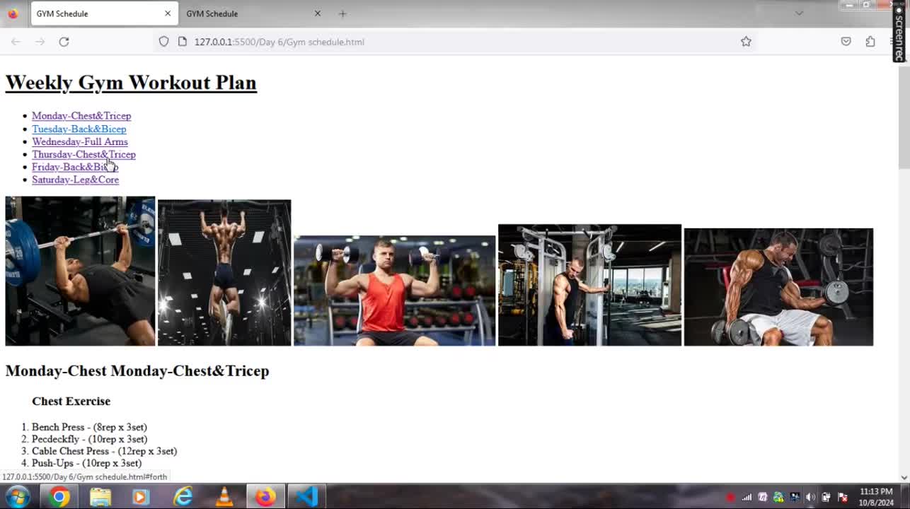 Ritik Shivhare on LinkedIn: #webdevelopment #html #css #gymschedule # ... Ritik Shivhare on LinkedIn: #webdevelopment #html #css #gymschedule # ...